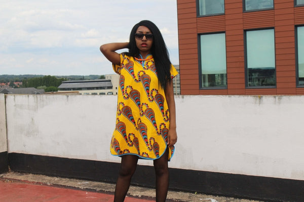 African Dress African Clothing African Shift Dress Festival Dress Anka ...